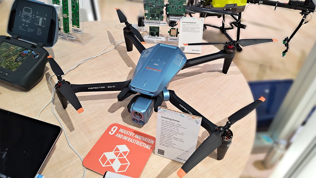 Elevating UAV Capabilities: Qisda and DFI Unveil New UAV Solutions at COMPUTEX 2025